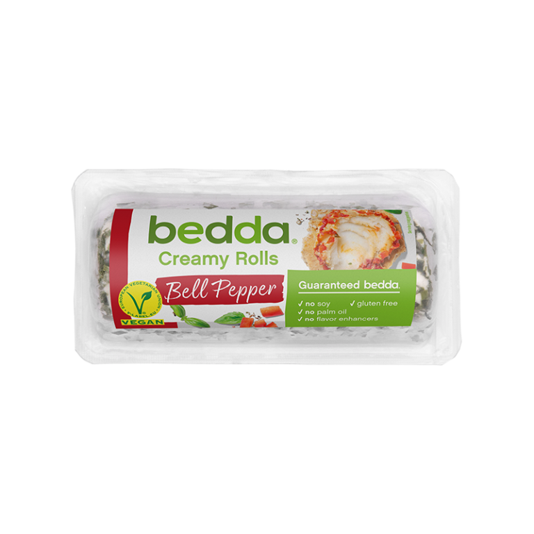 bedda Creamy Rolls Bell Pepper – Vegan spread - bedda world