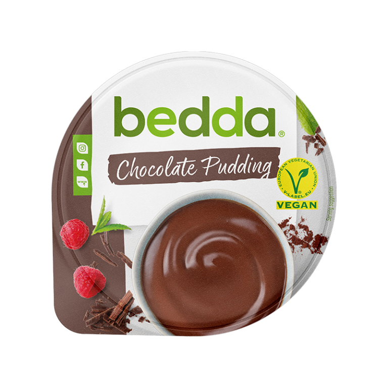 bedda Vegan Chocolate Pudding – Vegan and lactose-free - bedda world
